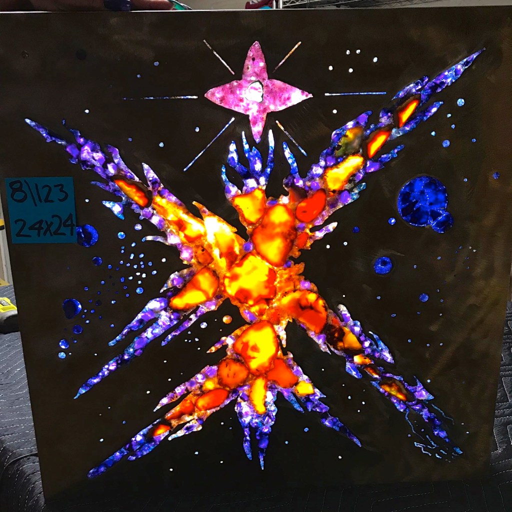 Click to view ABSTRACT pieces – GemStone Art