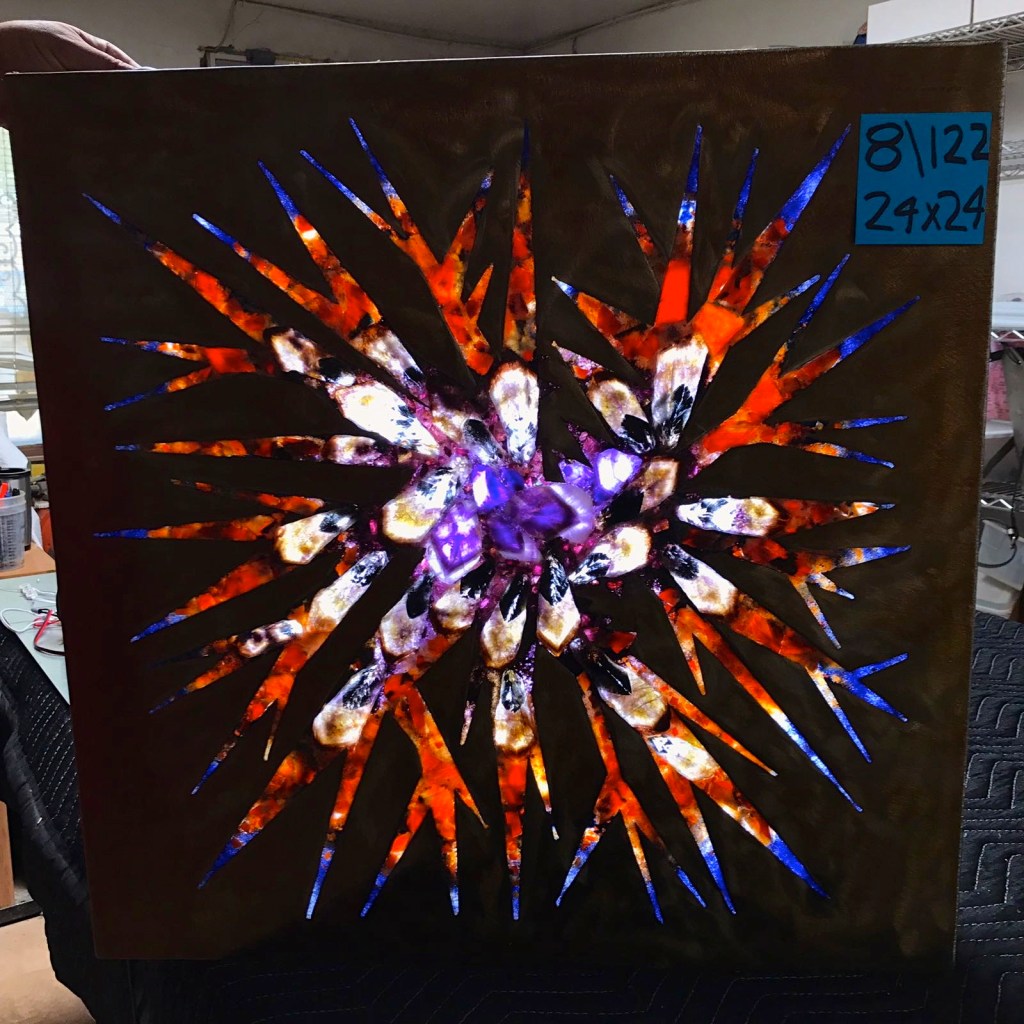 Click to view ABSTRACT pieces – GemStone Art